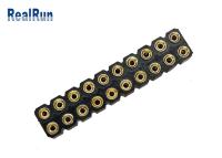 China PBT 2.54mm DIP Pin Female Header 20 Pin Dual Row Socket Connector for sale