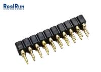 China PBT 2.54mm DIP Pin Female Header 20 Pin Dual Row Socket Connector for sale