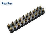 China PBT 2.54mm DIP Pin Female Header 20 Pin Dual Row Socket Connector for sale