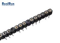 China Pitch 2.54mm 180 Degree Straight Pin Header UL94V-0 1*30 Pin for sale