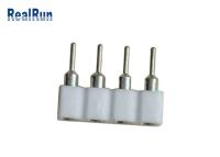 China 2.54mm Gold 1000V RMS Female Terminal Connector 1 Row 4P Dip for sale
