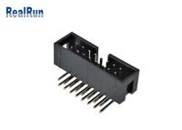 China 2.54mm IDC PCB Male Plug Connector 9.0mm Height Male Box Header for sale