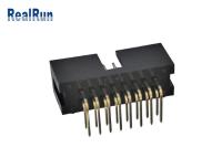 China 2.54mm IDC PCB Male Plug Connector 9.0mm Height Male Box Header for sale