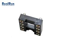 China Pitch 2.54mm IC Socket Female Header Connector UL94V-0 Straight 8P for sale