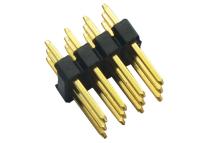 China PA6T 2.54mm Pitch Solder Header Connector 3*4 12 Pin 180° DIP for sale