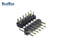 China H2.0 Brass PBT PA6T Pin Header Connector Dual Row 2*6 Pin SGS for sale