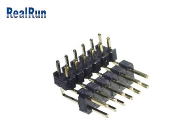 China H2.0 Brass PBT PA6T Pin Header Connector Dual Row 2*6 Pin SGS for sale