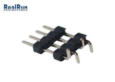 China UL94V-0 Brass PA6T 2.0mm SMT Pin Header 2amp PCB Male Header Connector for sale