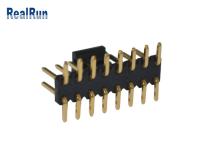 China LCM LED UL94V-0 SMT Pin Header Brass Board To Board Connector PA6T for sale