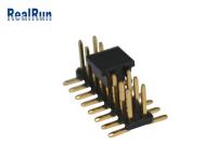 China LCM LED UL94V-0 SMT Pin Header Brass Board To Board Connector PA6T for sale