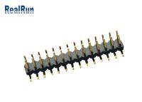China ISO9001 3.0A Brass Pin Header Connector PA6T Double Row Header Connector for sale