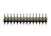 China ISO9001 3.0A Brass Pin Header Connector PA6T Double Row Header Connector for sale