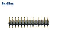 China ISO9001 3.0A Brass Pin Header Connector PA6T Double Row Header Connector for sale