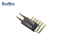 China 3Amp LCP PBT 1000VAC Pin Header Connector 2.54mm Double Row PA6T for sale