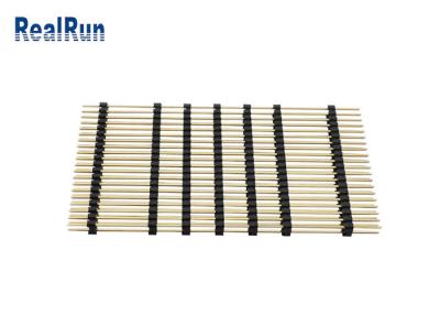 China LCP Straight PA6T PBT Pin Header Connector Thermoplastic UL94V-0 for sale