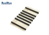 China LCP Straight PA6T PBT Pin Header Connector Thermoplastic UL94V-0 for sale