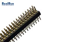 China PA6T PPS 1.9mm Height Round Pin Header Straight 70P LCP UL94V-0 for sale