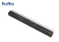 China PPS LCP Round Female Pin Header UL94V-0 Polyester Brass H59-3 PA6T for sale