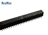 China PPS LCP Round Female Pin Header UL94V-0 Polyester Brass H59-3 PA6T for sale