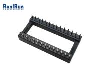 China 28P PA6T UL94V-0 Square Pin Header 2.54mm Dip 15.24 Row for sale