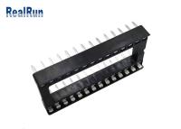 China 28P PA6T UL94V-0 Square Pin Header 2.54mm Dip 15.24 Row for sale