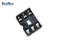 China UL94V-0 PA6T Square Pin Female Header 2*3P 180° Straight 2.54mm RoHS for sale