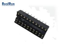 China 7.62mm Row Spacing Card Connector 1000VAC 14 Pin Header Connector 2.54mm IC for sale