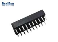 China 7.62mm Row Spacing Card Connector 1000VAC 14 Pin Header Connector 2.54mm IC for sale