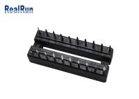 China 7.62mm Row Spacing Card Connector 1000VAC 14 Pin Header Connector 2.54mm IC for sale
