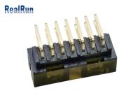 China UL94V-0 PA6T Gold Plated Box Header Connector 2.0*6.4-2*7P SGS for sale