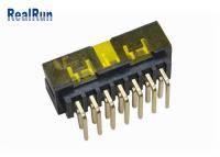 China UL94V-0 PA6T Gold Plated Box Header Connector 2.0*6.4-2*7P SGS for sale