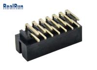 China UL94V-0 PA6T Gold Plated Box Header Connector 2.0*6.4-2*7P SGS for sale