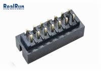 China PBT  H6.4 30% GF Double Row Box Header UL94V-0 14P IDC Socket Brass for sale