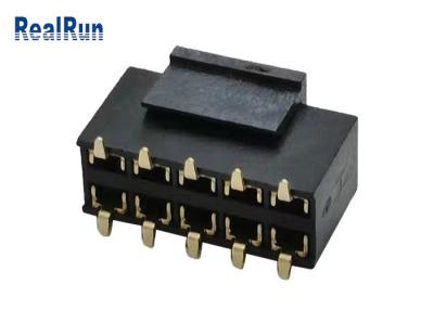 China LCP PA6T 30m Ohm Female Header Connector H7.1 SMD 2×5 Pin ISO9001 for sale