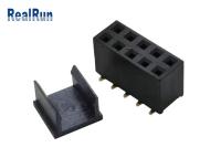 China LCP PA6T 30m Ohm Female Header Connector H7.1 SMD 2×5 Pin ISO9001 for sale