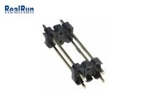China PA6T PBT LCP Fiber Pin Header Connector 2.54mm Dip Through Hole 0.75A for sale