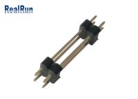 China Solder PA6T DC 0.75 Pin Header Connector H2.5 4P Pcb Male DC 0.75A for sale