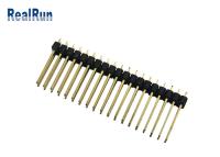 China UL94V-0 PA6T Insulator Pcb Pin Connector 2.54mm 2*19P Dip 500VAC/ Min for sale