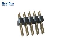 China 30% GF PH2.54 Dual Row Header Connector PA6T 2*5P Pin Header PBT LCP for sale