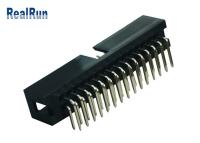 China 2*15P LCP PA9T Cable To Board Connector ISO9001 Brass Pcb Header Socket for sale