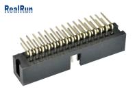 China 2*15P LCP PA9T Cable To Board Connector ISO9001 Brass Pcb Header Socket for sale