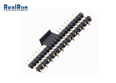 China Single Row Dual Plastic SMD Male Connector LCP Fiber Pcb Header Connector for sale