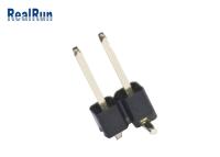 China Au Over Ni SMT Pin Header Oxidation Resistance 2 Pin Single Row PA6T for sale