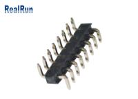 China LCP PBT Right Angle Header Connector UL94V-0 2.54mm Oxidation Resistance for sale