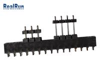 China PBT LCP Pcb Header Connector Single Row Au Tin 3.96mm Pitch DC500V for sale