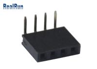 China VCD PBT PA6T PCB Female Socket Connector 8.5mm Height UL94V-0 for sale