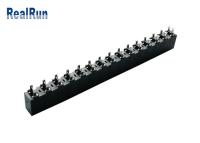 China LCP Smt Header Connector DC500V Dip Welding 1*15P Tin Plating PBT PA6T for sale