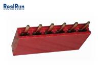 China PA6T PBT Female Header Connector DC500V 1×6P Dip LCP Brass for sale