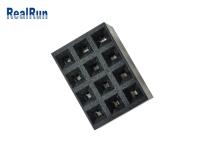 China PA6T Brass Female Header Connector PBT UL94V-0 Three Row Y Terminal DC1.5A for sale