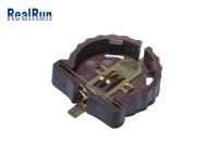 China 500VAC Coin Cell Battery Holder Brass SMT Straight CR1220-2 Series LCP for sale